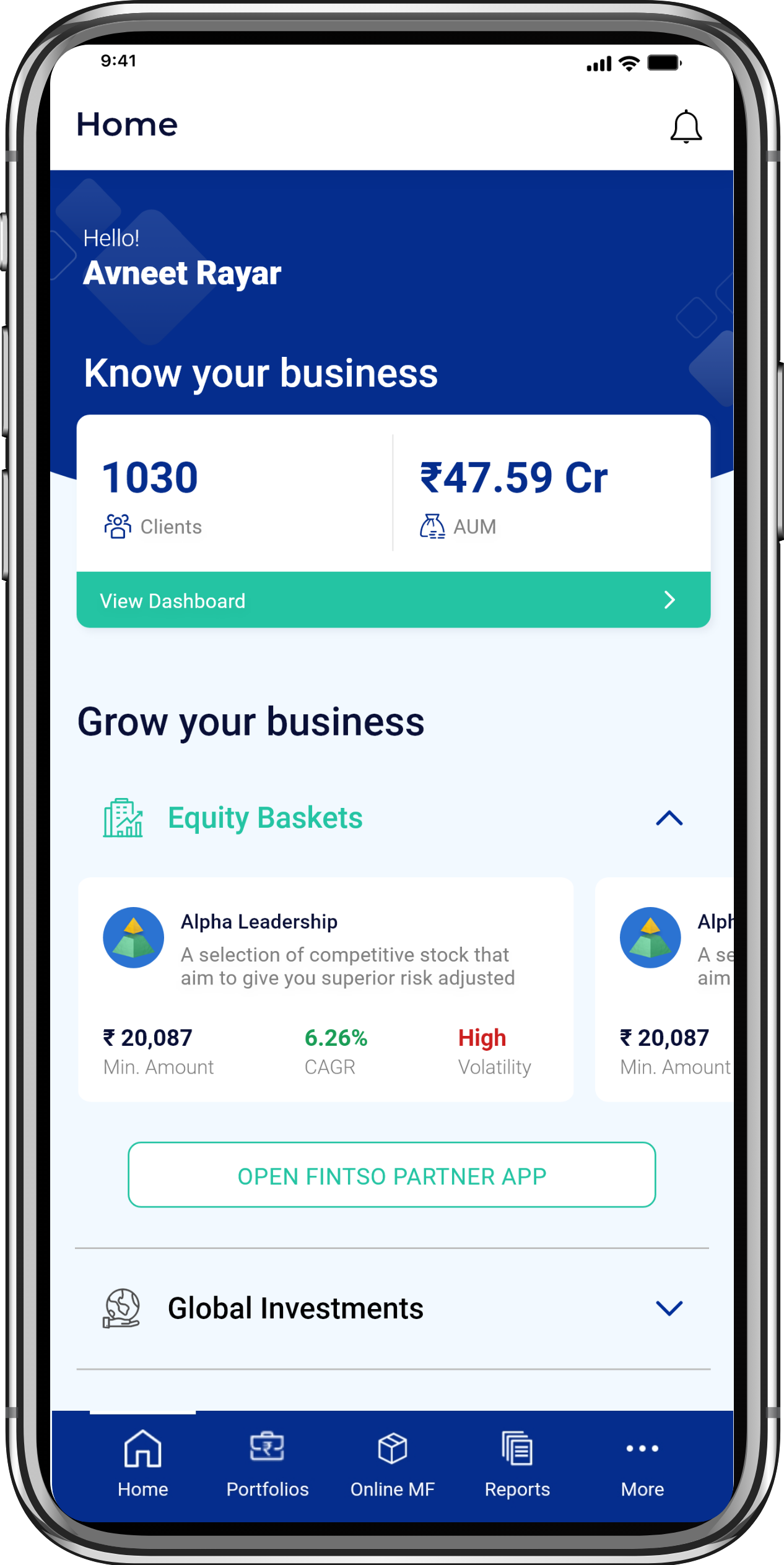 Fintso - Integrated Digital Wealth Platform for Modern Financial Advisors